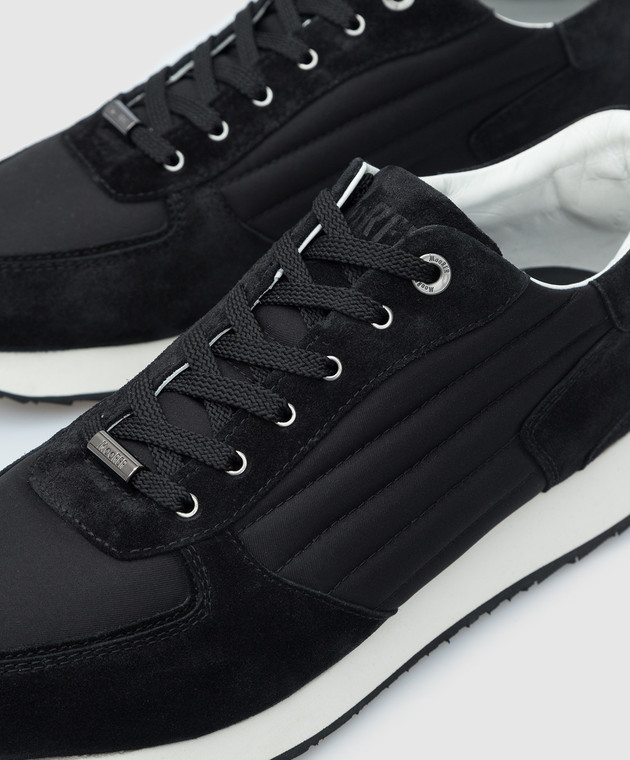 MooRER - Balla sneakers with suede inserts BALLAP2X - shop with ...