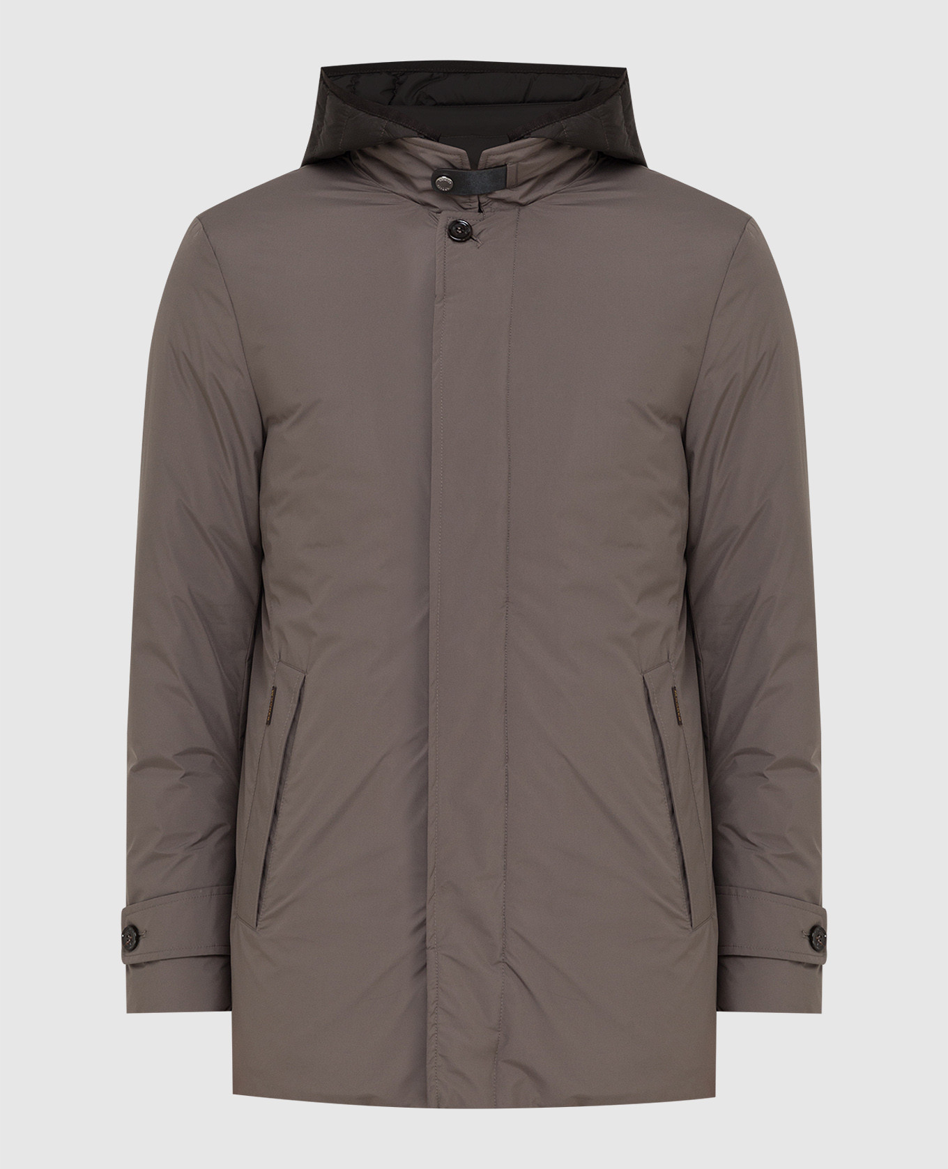 MooRER - Raffaello gray down jacket RAFFAELLOSTP - kup online w Symbol