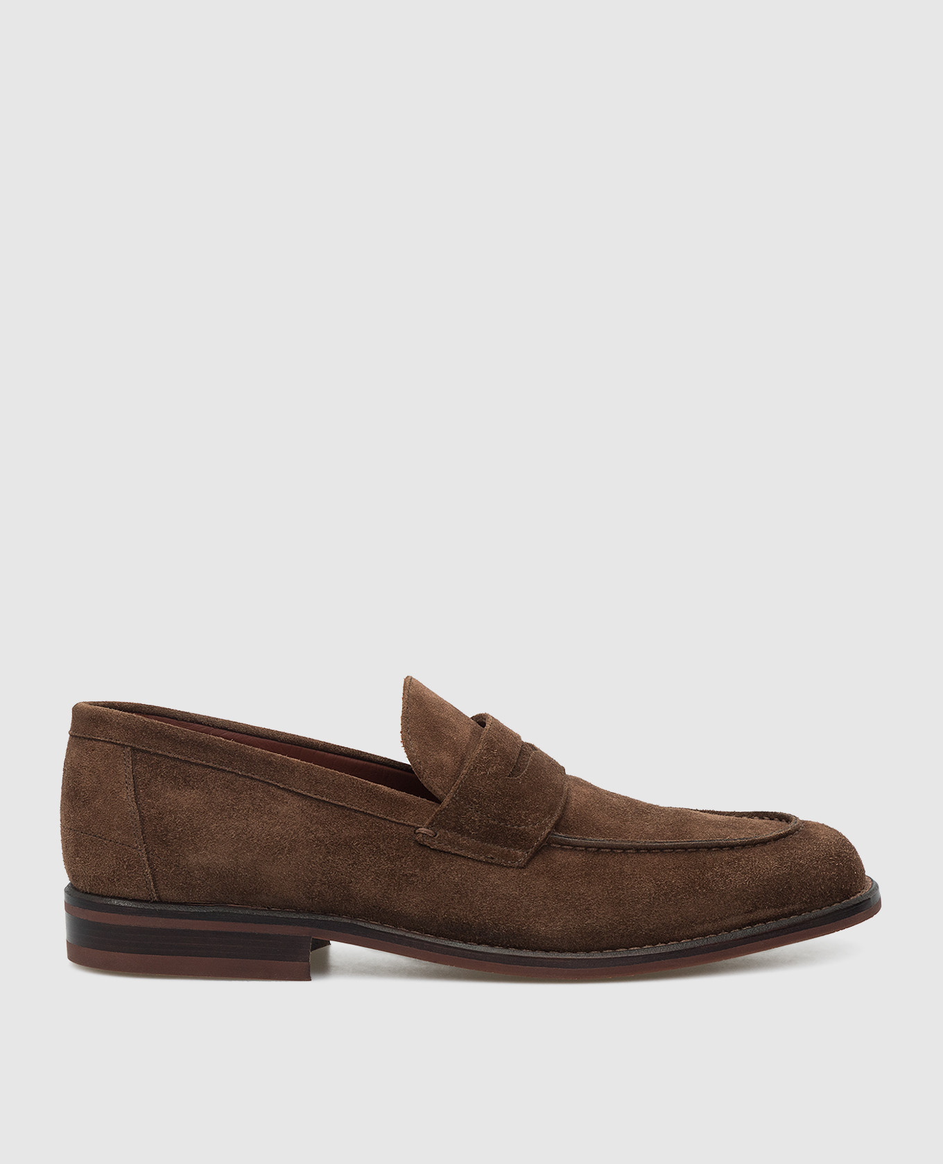 Loro Piana - LP City Walk Brown Suede Loafers FAI7571 - shop with ...