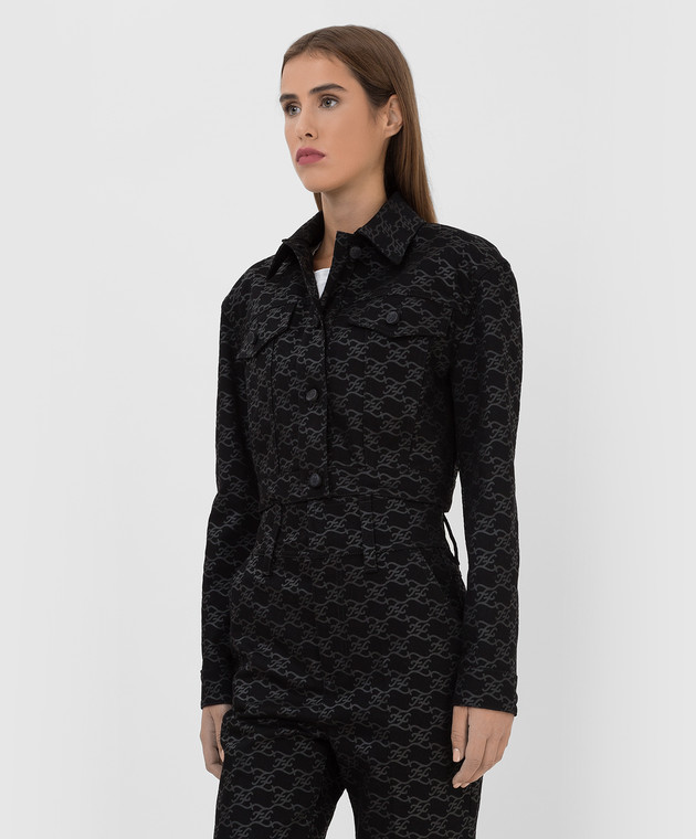 Fendi - Denim jacket in FF Karligraphy pattern FLF655AGTZ - shop with ...