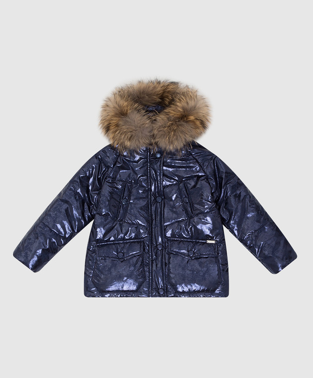 Marco del Forte - Children's blue jacket ZOESCUROMOW - shop with ...