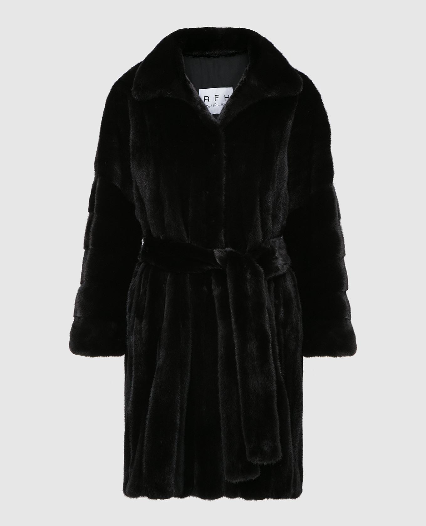 Real Furs House - Black fur coat TB5253842 - shop with Czech Republic ...