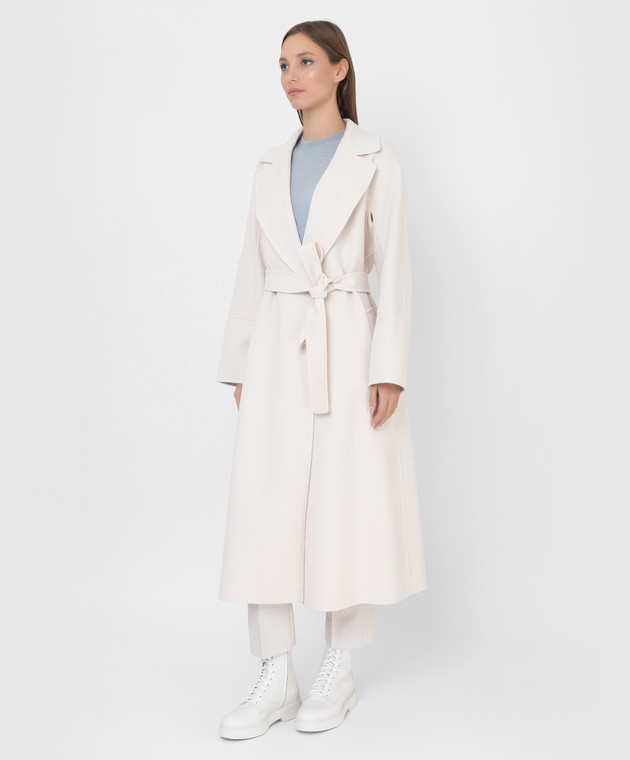 Max Mara - Elisa wool coat in light beige ELISA - shop with European ...